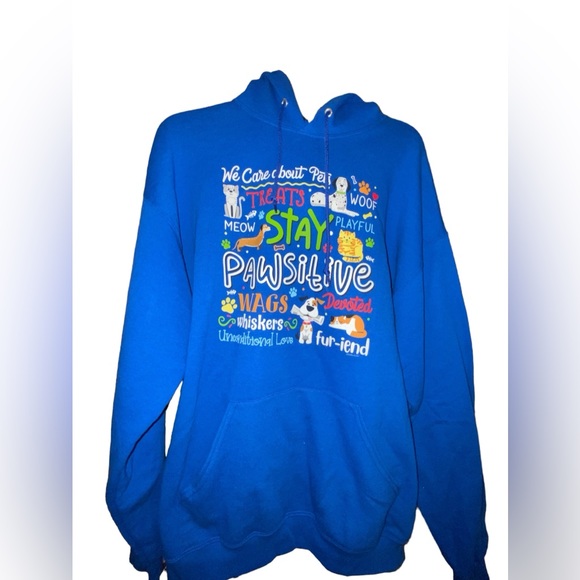 Tops | Womens Animals Sweatshirt Hoodie W Local Logo On Backside Size ...